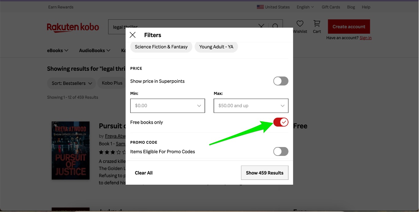 How to Find Free Books on Kobo - Freebooksy