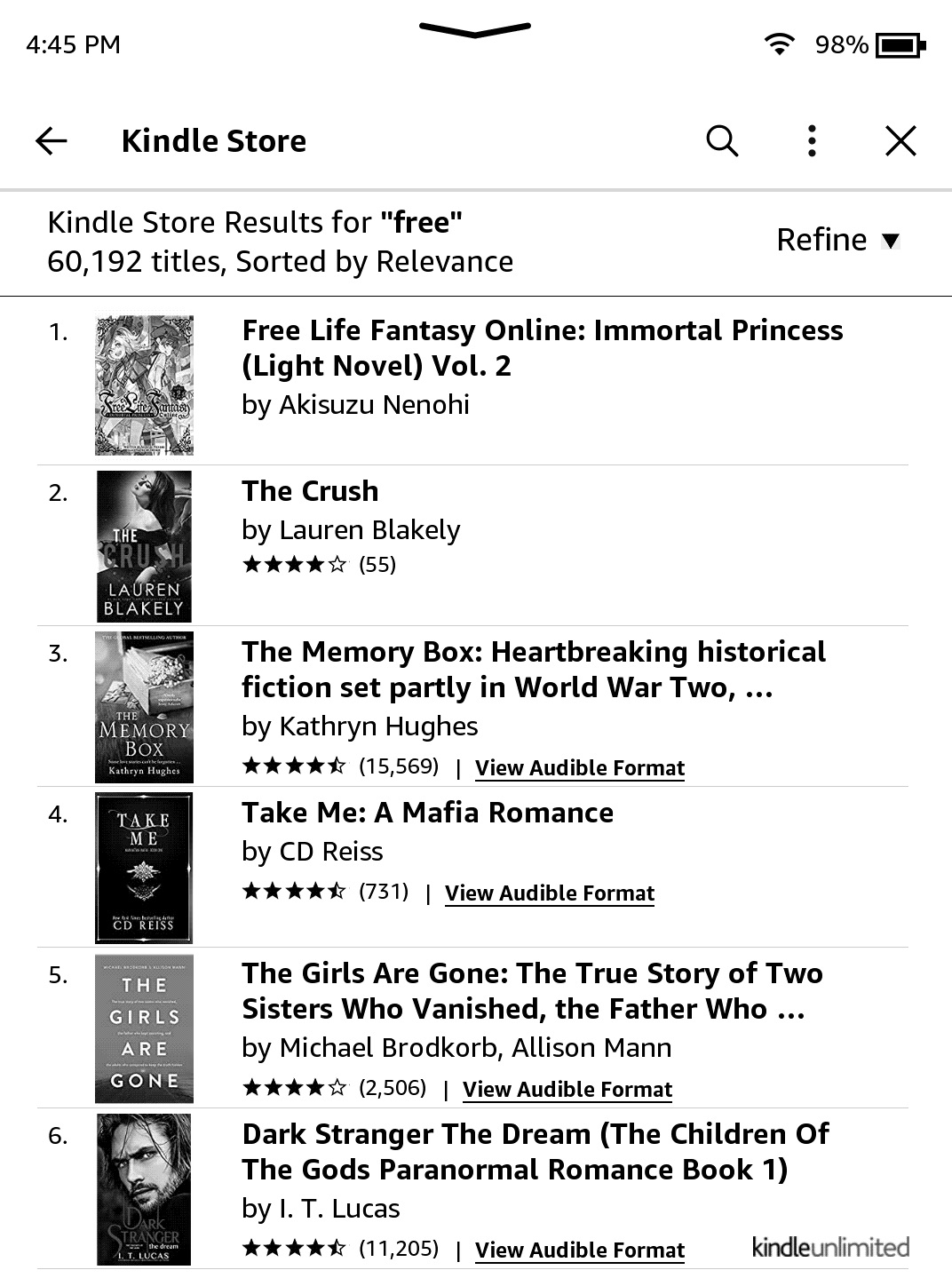 Free Blog Books for Amazon Kindle Daily - Freebooksy